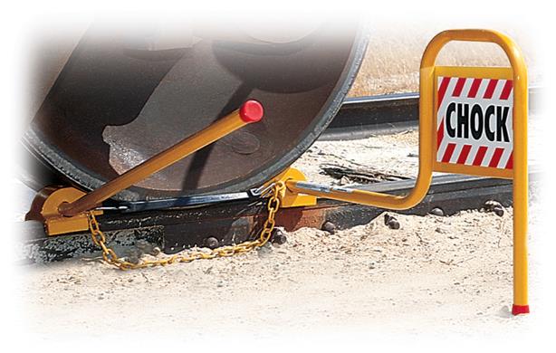 Aldon Rail Wheel Chocks